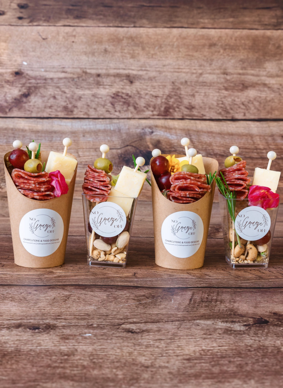Charcuterie Cups (dozen) | No Graze Off